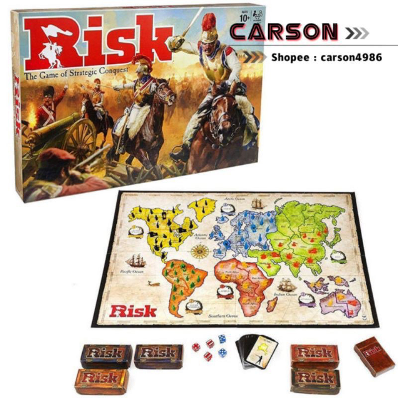 Risk The Game of Strategic Conquest Party BoardGame 欧美流行策略思维战国风云桌游 ...