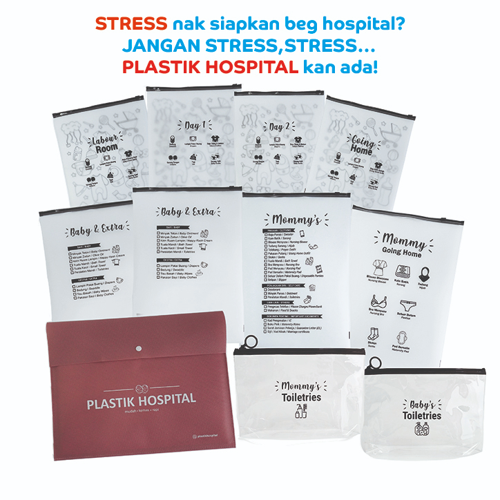 Bag Plastik Hospital Ibu Bersalin Zip Lock Plastic Bag With Checklist ...