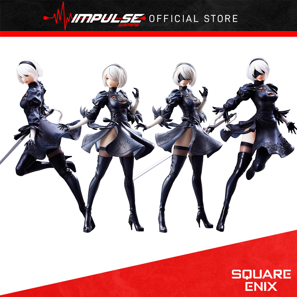 Square Enix NieR Automata Form-Ism Figure / Ver.1.1A Statuette: 2B ...