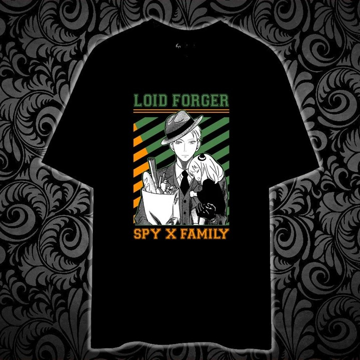 LOID FORGER SPY X FAMILY anime v2 Printed t shirt | Shopee Philippines