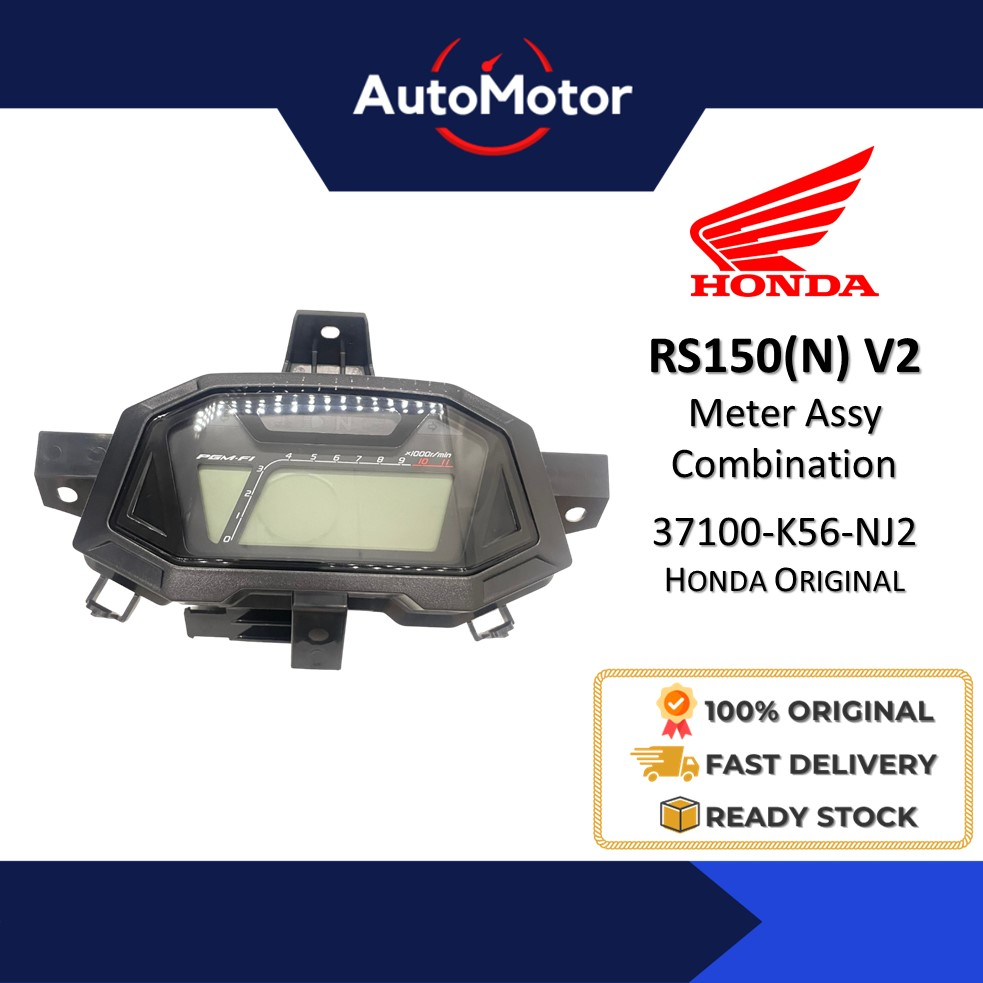 HONDA RS150 RS 150 RS150R Meter Assy Combination 37100-K56-NJ2 | Shopee ...