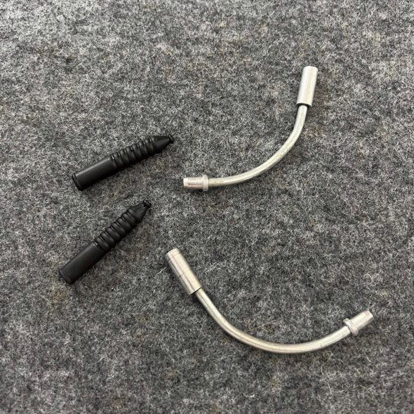 MTB V-Break Pipe - V Brake Noodle Cable Guide Bend Pipe with Plastic ...