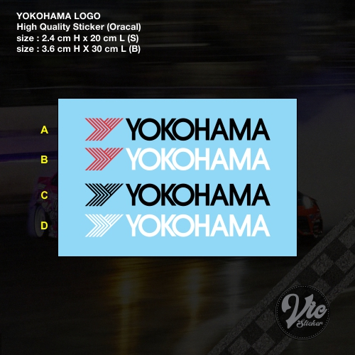 YOKOHAMA Sticker / Decal (High Quality Sticker) | Shopee Philippines