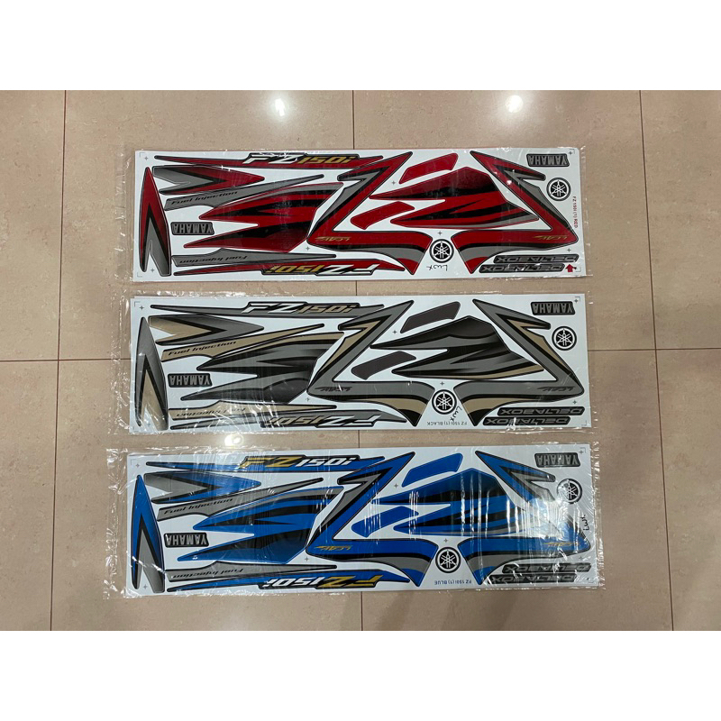 Yamaha fz150i FZ 150i body sticker (1) | Shopee Philippines