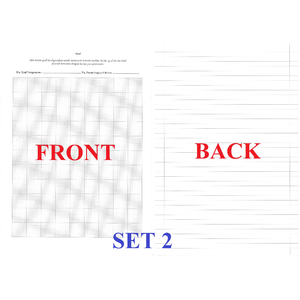 GRAF Paper STPM STUDY AM SEM 2 // STPM PA Graph Paper Sem2 | Shopee ...