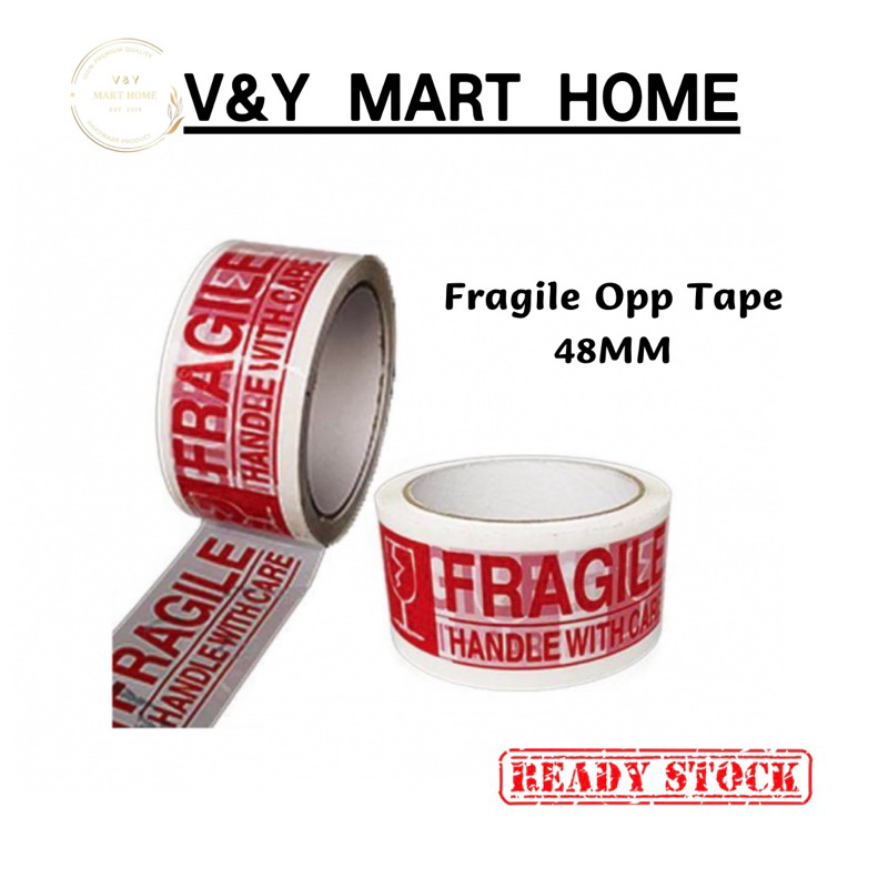 Fragile Opp Tape 48MM | Shopee Philippines