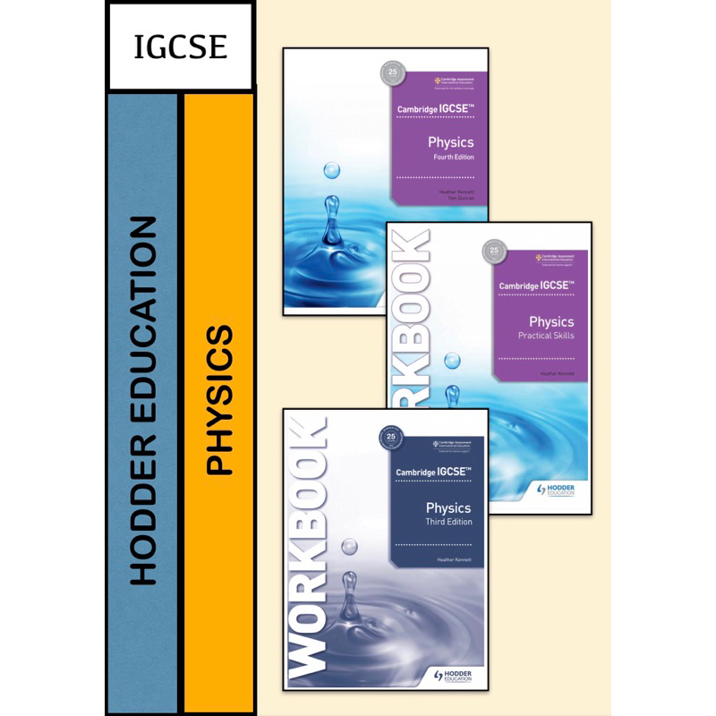 (PRINTED BOOK) IGCSE Physics Textbook Workbook Practical | Shopee ...