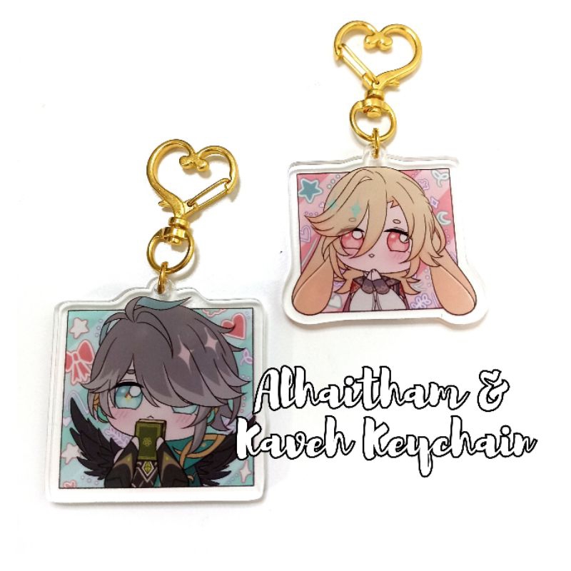 Genshin Impact Chibi Alhaitham Kaveh Keychain | Shopee Philippines