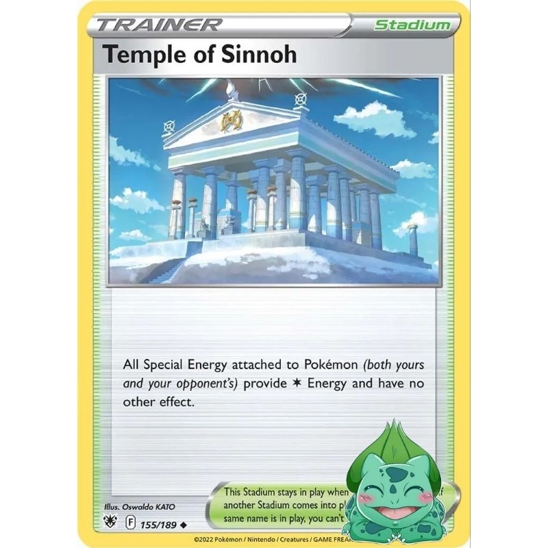 Temple of Sinnoh 155/189 SWSH10 Astral Radiance Pokémon TCG Card Game ...