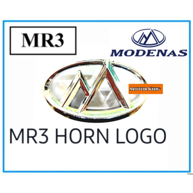 Horn Logo Modenas MR3 100% Modenas Emblem Symbol | Shopee Philippines