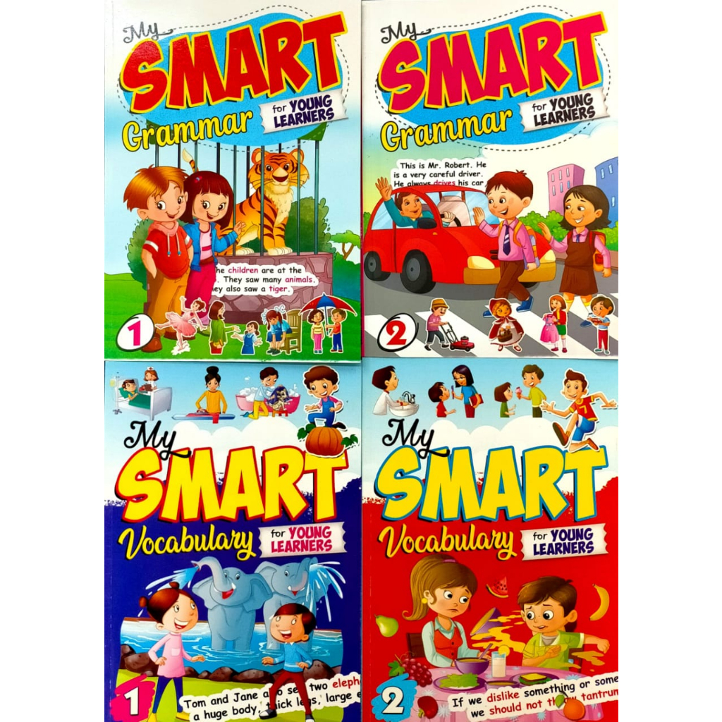 (MIND TO MIND)PRESCHOOL:MY SMART GRAMMAR & VOCABULARY (AGES 4-7 ...
