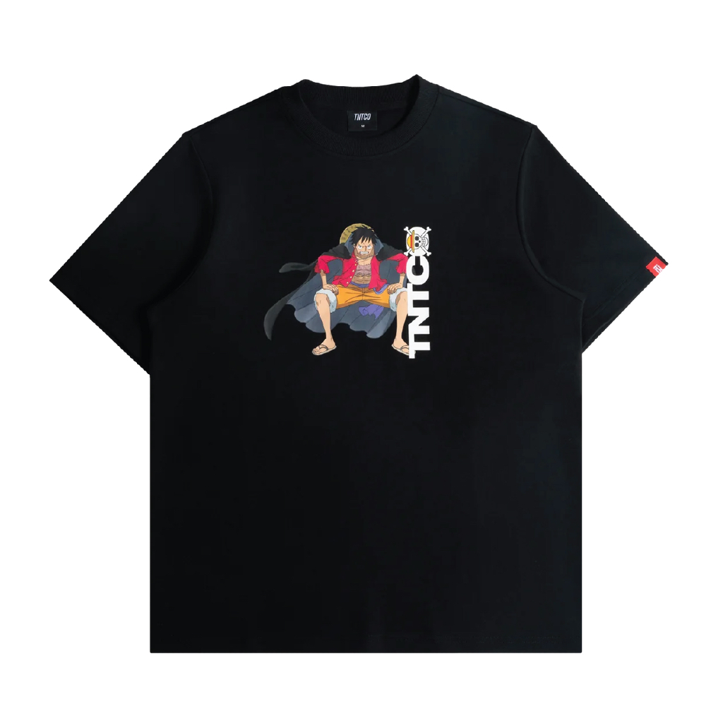 TNTCO x One Piece Wano Luffy Tee Black | Shopee Philippines