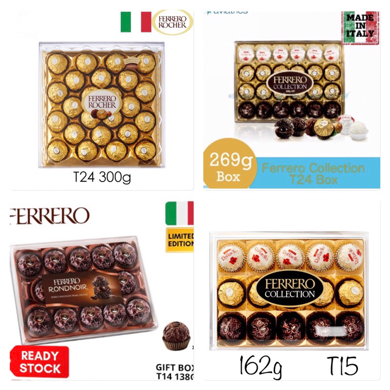 Ferrero Collection T24 Mixed / Ferrero Rondnoir T14 T48 600g (EXP 10/ ...