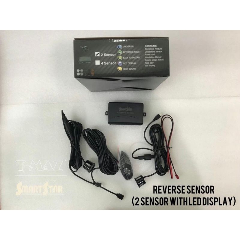 SmartStar Reverse Sensor (2 Sensor With LED Display) | Shopee Philippines