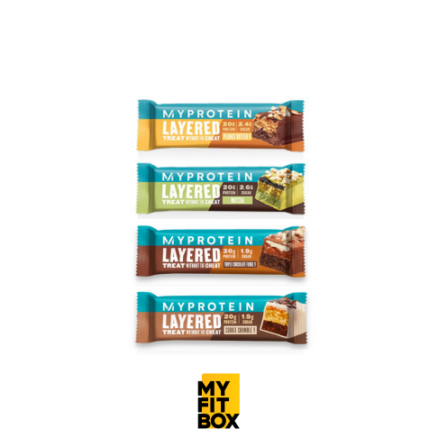 Myprotein Layered Protein Bar Starter Pack (4 x 60g) | Shopee Philippines