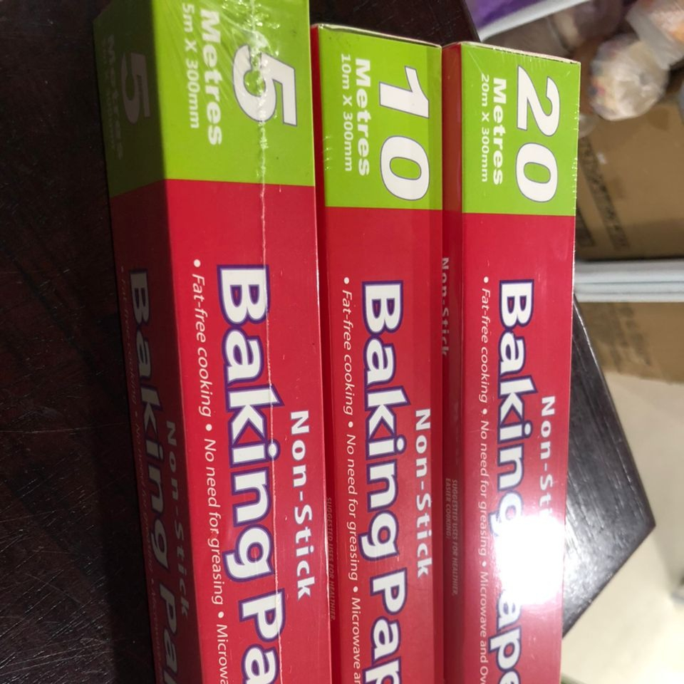 MONSTER 5M/10M/20M Baking Paper With cutter Barbecue Double-sided ...