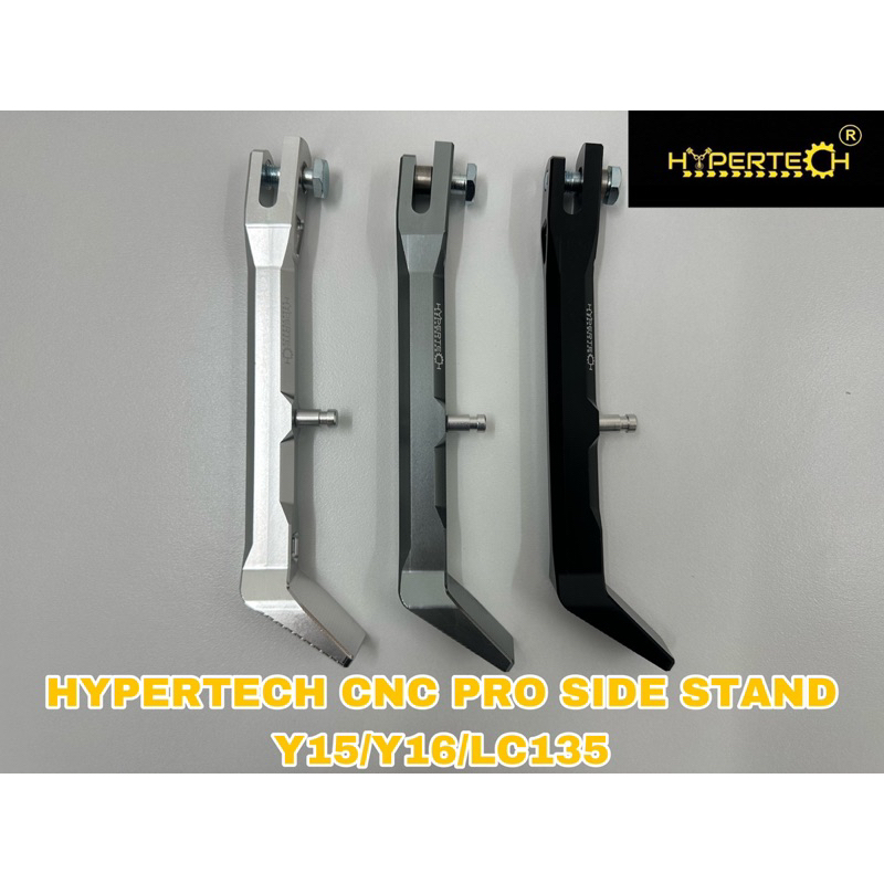 Y15/Y16/LCV1-V8/Y125 HYPERTECH CNC PRO SIDE STAND (TONGKAT) | Shopee ...