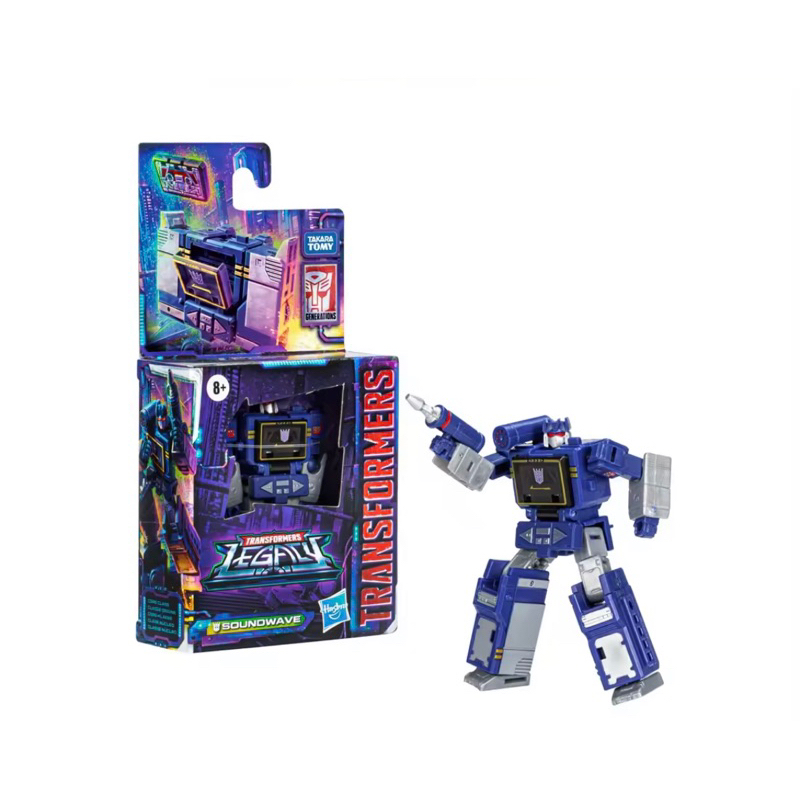 Transformers Legacy Core Class ~ Soundwave Soundblaster | Shopee ...