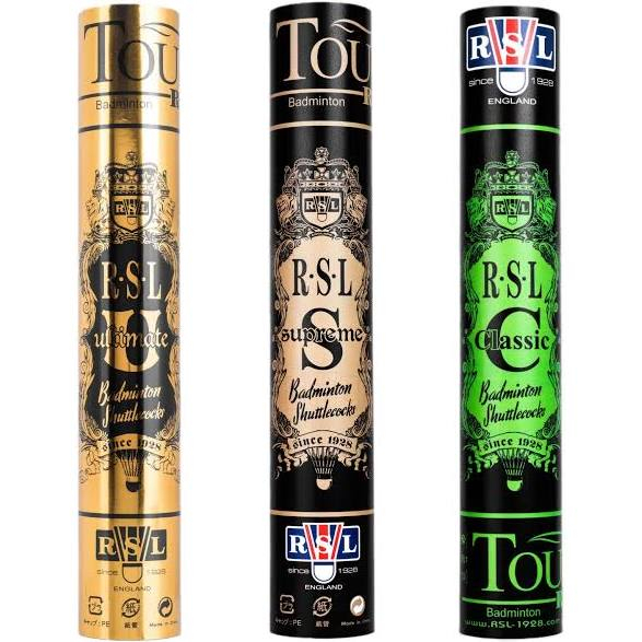 RSL SHUTTLECOCK SPEED 77 ULTIMATE/SUPREME/CLASSIC/TOURNEY 1 | Shopee ...