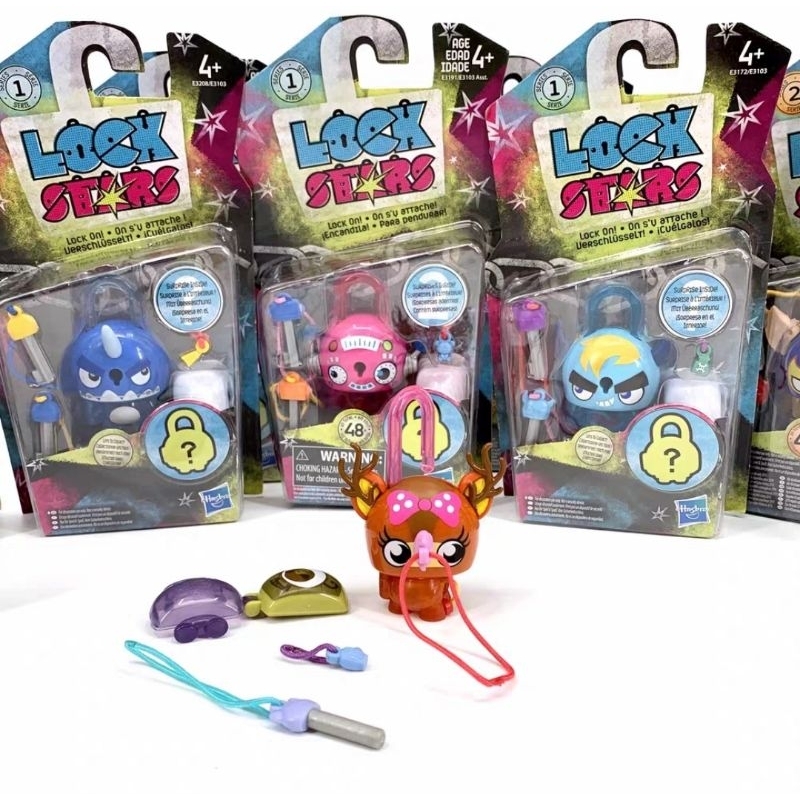 Hasbro Lock Stars Kids Toys Child Present Hadiah Kanak-kana | Shopee ...