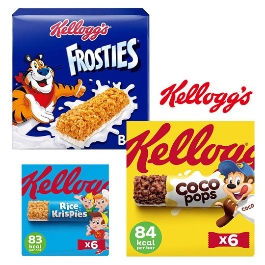 Kelloggs & Nestle Cereal BarBreakfast Bar (6 Bars) - Coco Pops ...