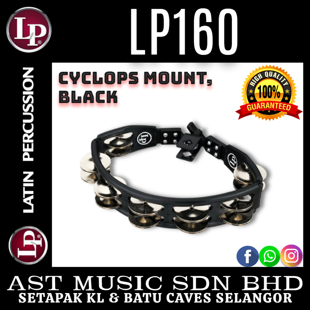 Latin Percussion LP160 Cyclops Mount – Black ( LP-160 / Lp160 ...