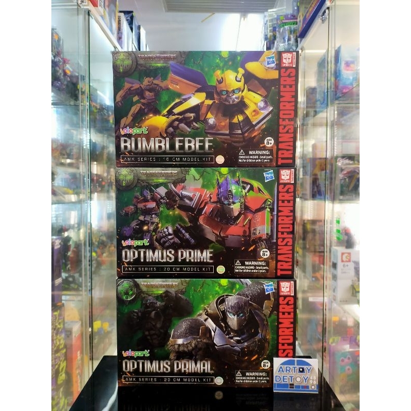 Yolopark Transformers ROTB AMK Series Model Kit Bumblebee / Optimus ...