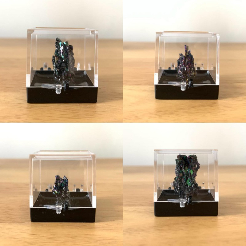 Berthierite Stone Mineral with Box Collection Display | Shopee Philippines