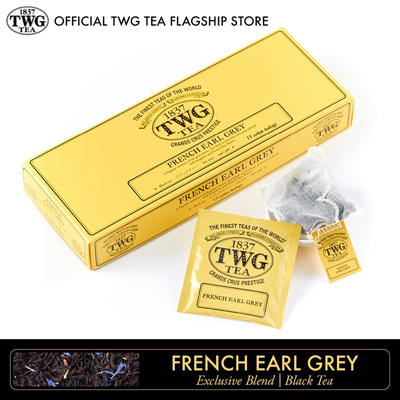TWG French Earl Grey Tea (1 sachet) | Shopee Philippines