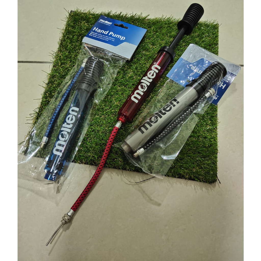 MOLTEN DHP21 DOUBLE ACTION HANDPUMP/BALL PUMP/SOCCER/REFEREE/KITMAN ...