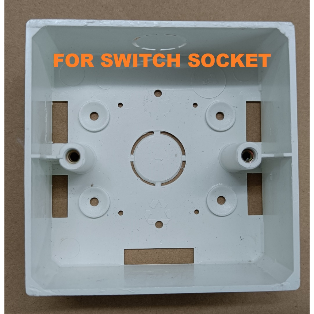 3X3 Switch Socket Box Case | Shopee Philippines