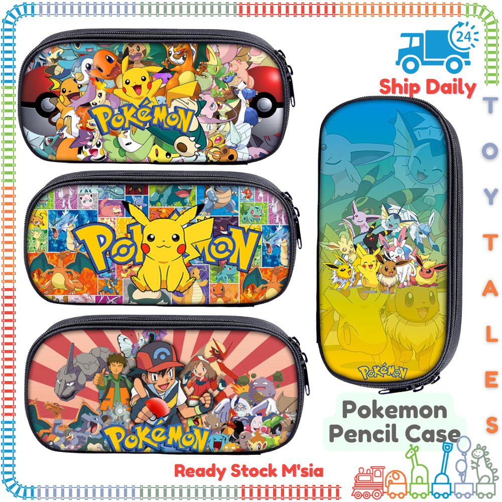ToyTales POKEMON PENCIL CASE For Kids Bekas Pensil Pencil Box ...