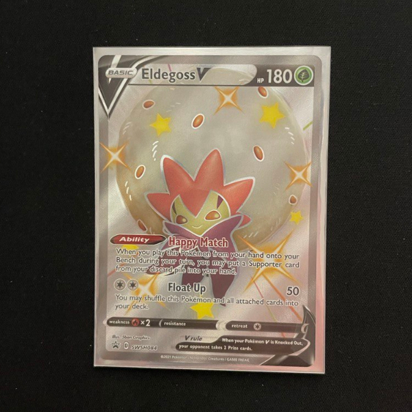 PTCG Shining Fates Shiny Eldegoss SWSH084 | Shopee Philippines