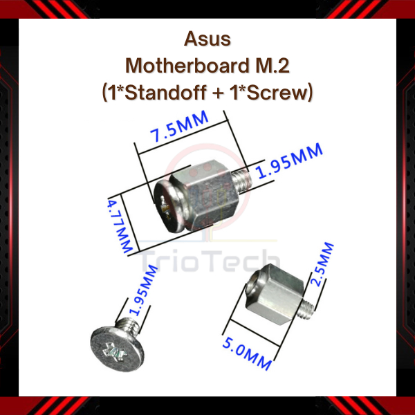 1Set M.2 SSD Column + Screw for Asus Gigabyte Msi ITX Motherboard Sata ...