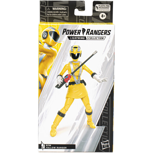 Hasbro Collectibles - Power Rangers Lightning Collection - RPM Yellow ...