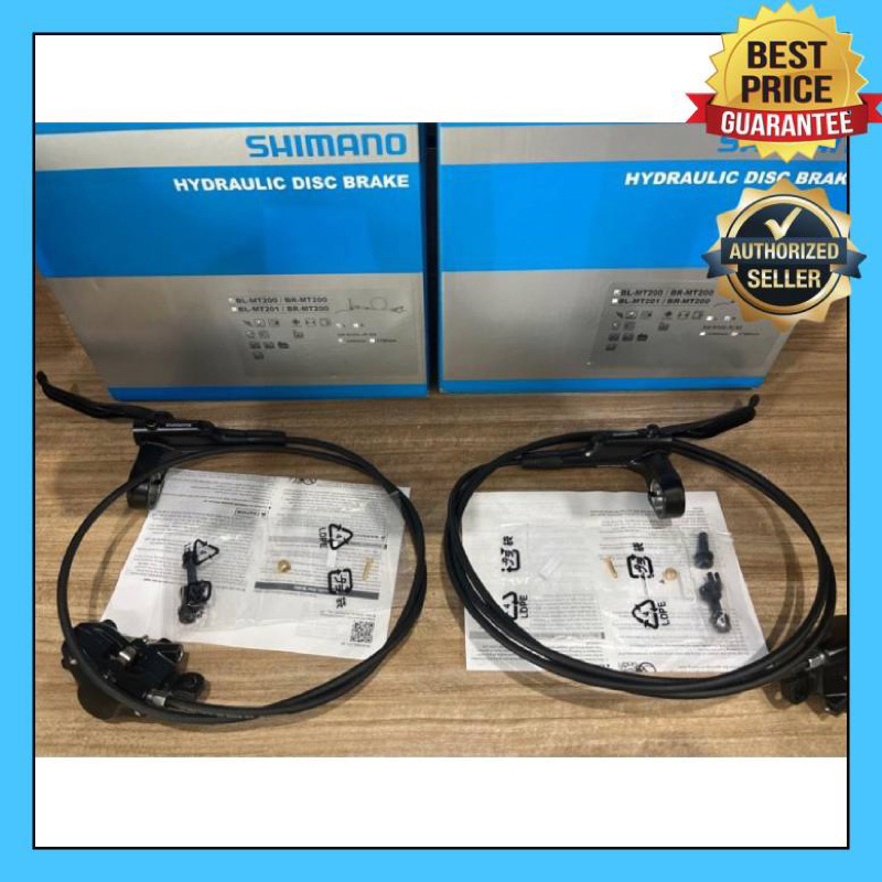 SHIMANO HYDRAULIC DISC BRAKE MT200 MINERAL OIL WARRANTY SHIMANO ...
