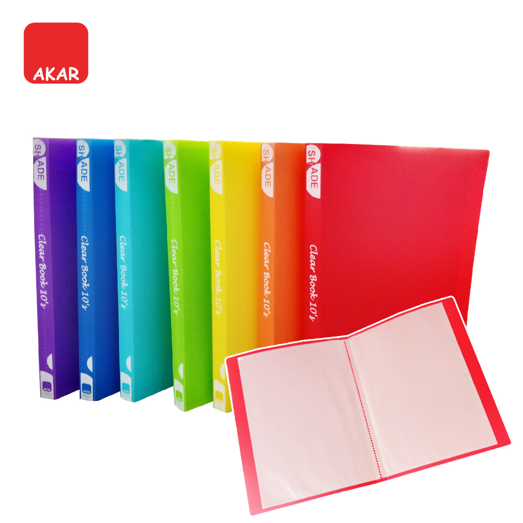 Poket 10's Saiz A4 Buku Lutsinar , Fail Paparan / 10's Pockets A4 Size ...