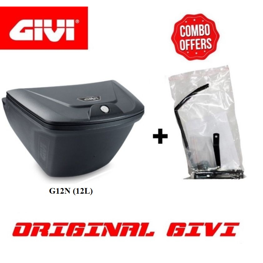 Givi Center Box 10L 12L Bakul Depan RSX150 RS150 LC V8 FI LC135ES Y15 ...