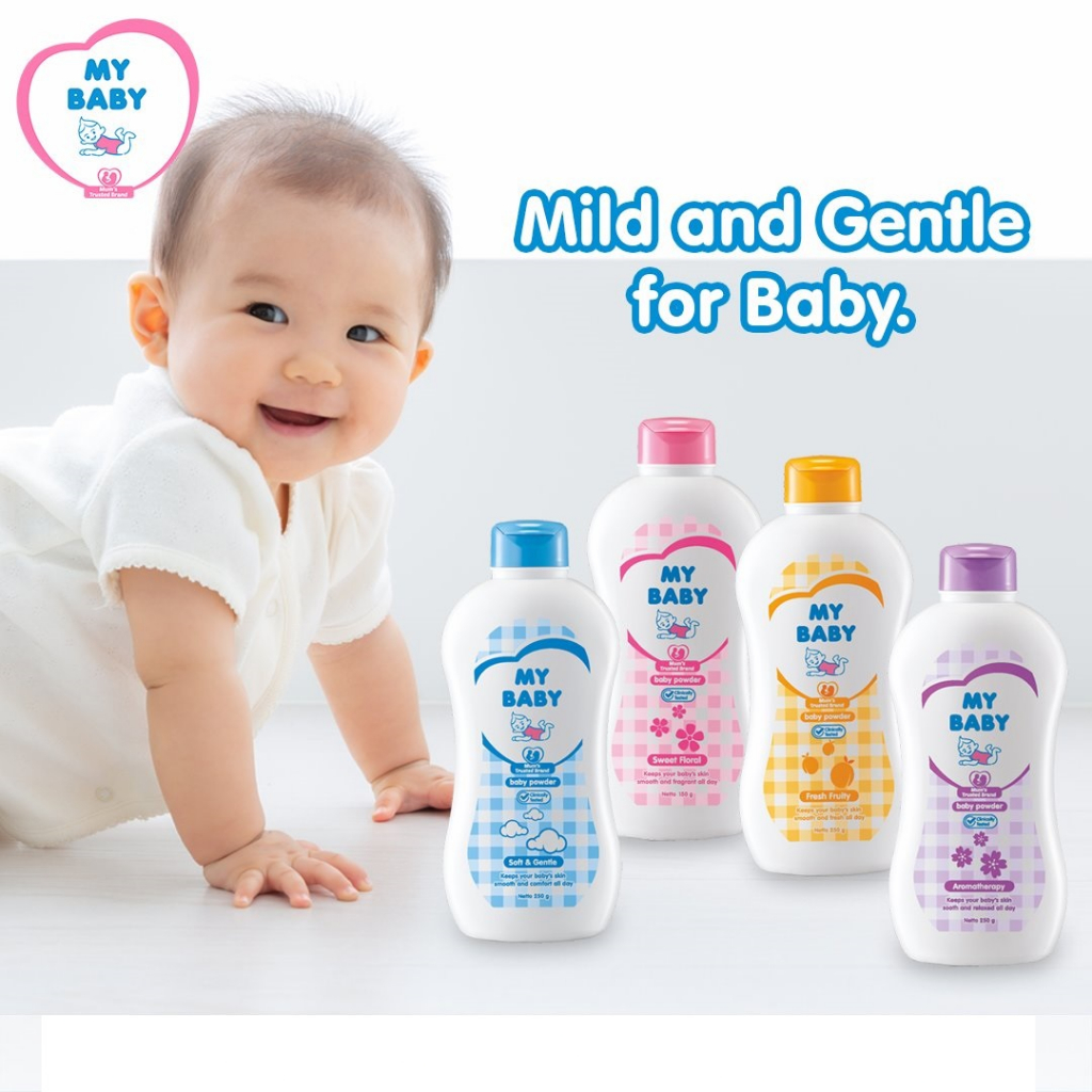 My Baby Mybaby Powder Fresh Fruity / Sweet Floral / Soft Gentle (50g ...