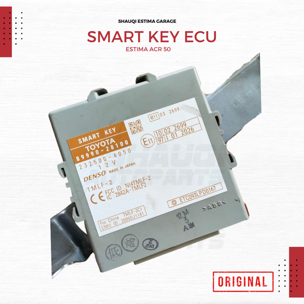 Smart Key ECU Estima ACR50 Halfcut | Shopee Philippines