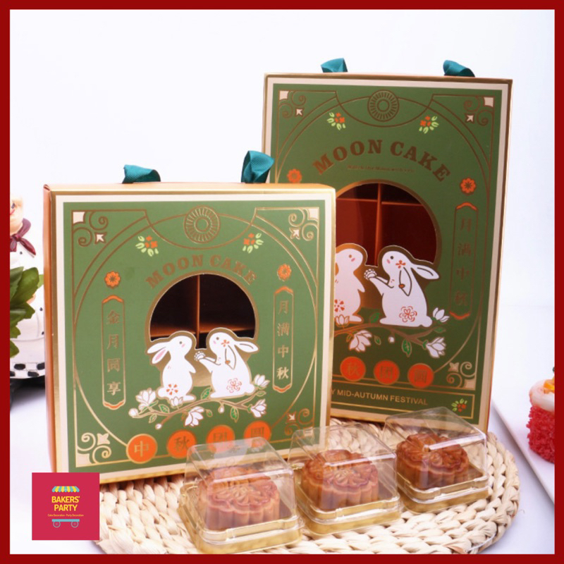 6pcs Mooncake Box 4pcs Mooncake Packaging Box Mid-Autumn Mooncake Box ...