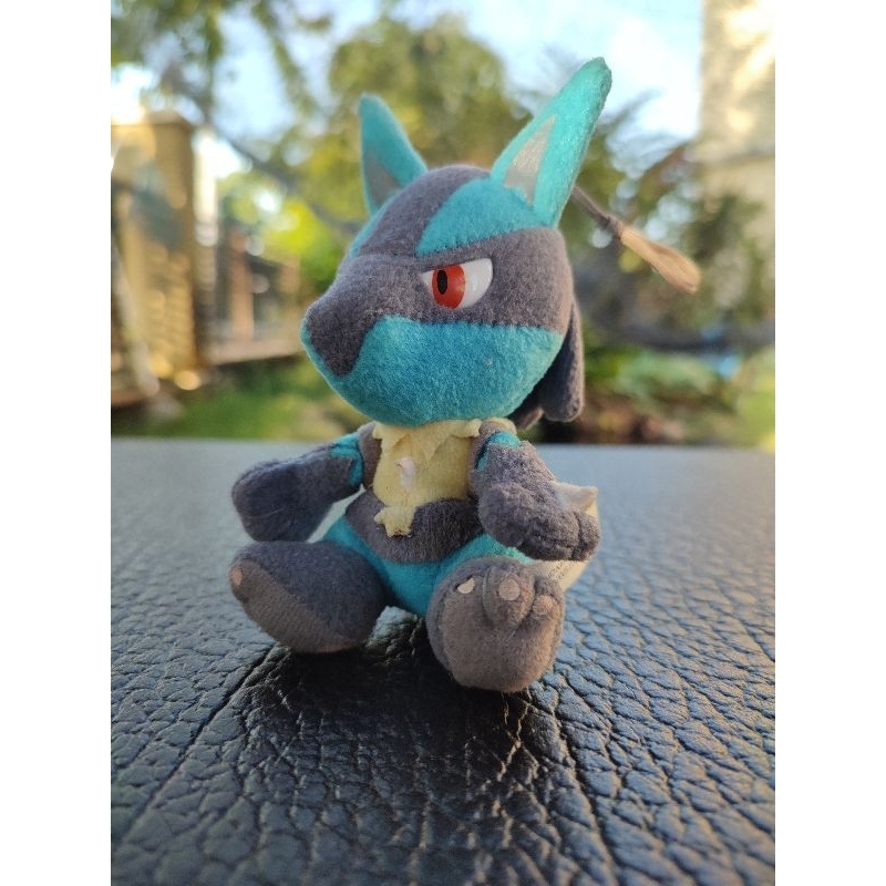 Super Cute Japan Anime - POKÉMON / POKEMON - LUCARIO - 2005 MINI Plush ...