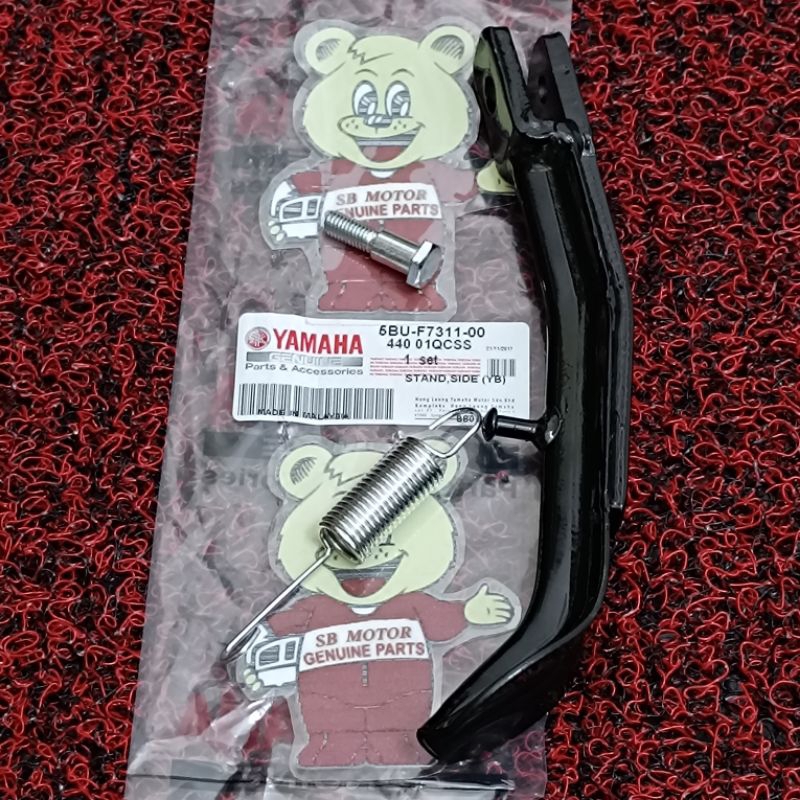 YAMAHA Y125 Y125Z Y125ZR 5BU SIDE STAND WITH SPRING BOLT SET THAI ...