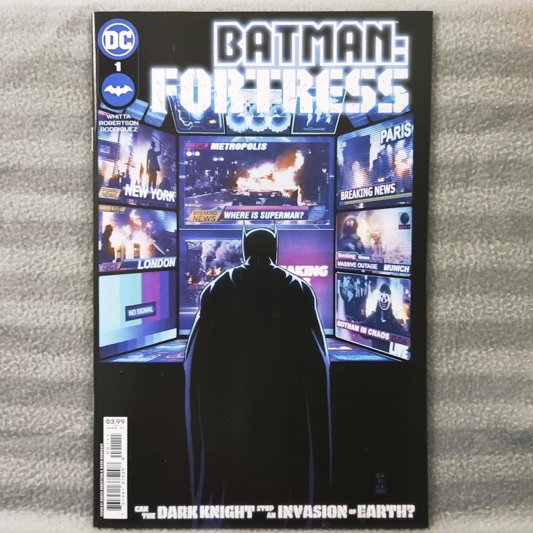 Batman: Fortress 1 (DC Comics) FIRST Issue (Gary Whitta, Darick ...