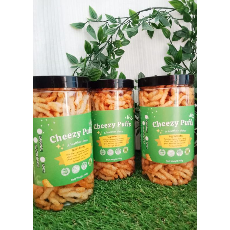 Cheezy puff/140g kerepek raya/keropok cheese | Shopee Philippines