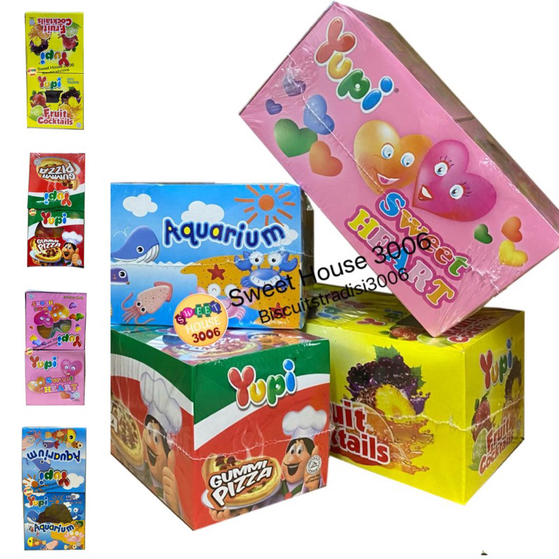 Yupi Gummy Candy Series +- 15g (1Box =12pkt) | Shopee Philippines