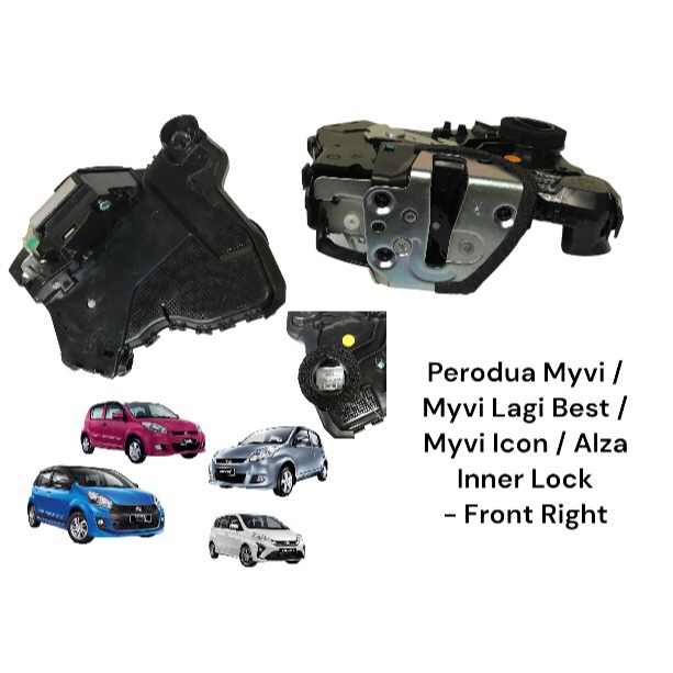 Perodua Myvi '05 / Myvi Lagi Best / Alza / Inner Door Lock Actuator ...