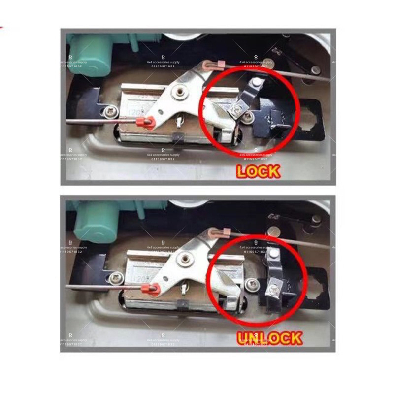 Power Trunk Tail Gate Lock Pop Lock tail gate lock Ford Ranger T9 XL ...