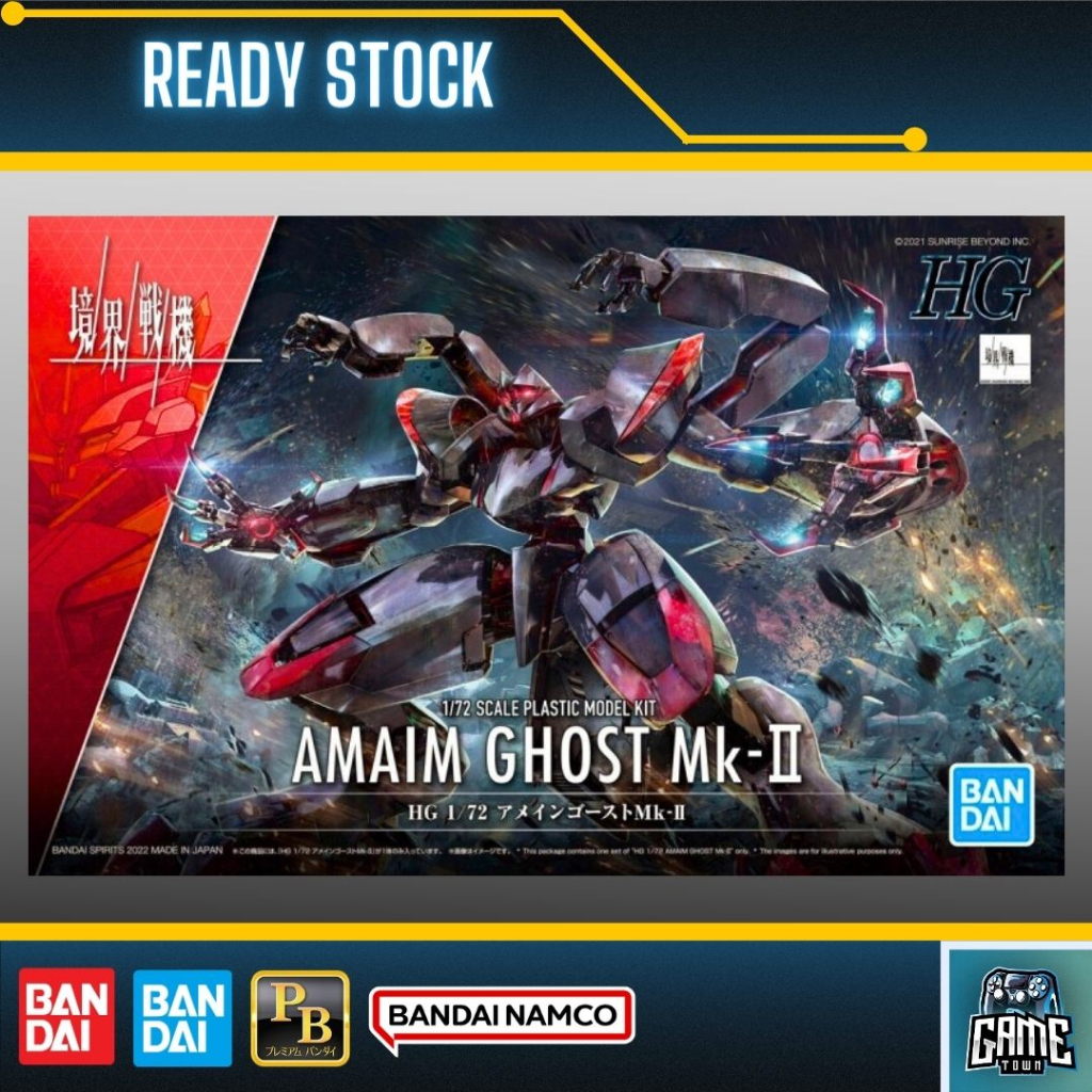 Premium Bandai HG Kyoukai Senki 1/72 Amaim Ghost Mk-II | Shopee Philippines