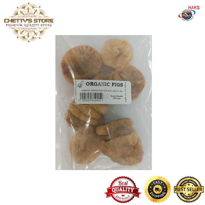 HAKS DRIED ORGANIC FIGS (200G) | Shopee Philippines